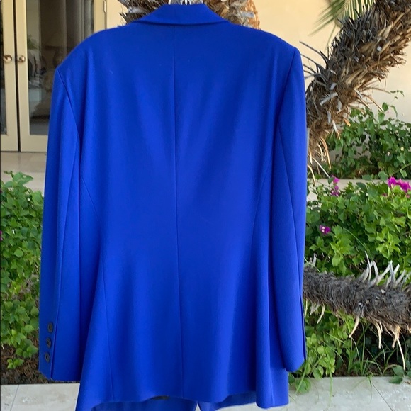 Escada | Other | Escada Blue Suit With Skirt | Poshmark